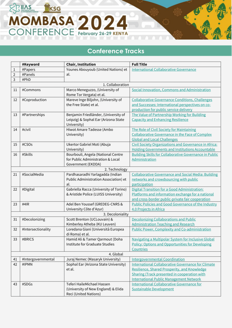 Call for Papers: Mombasa Conference 2024 – African Management ...